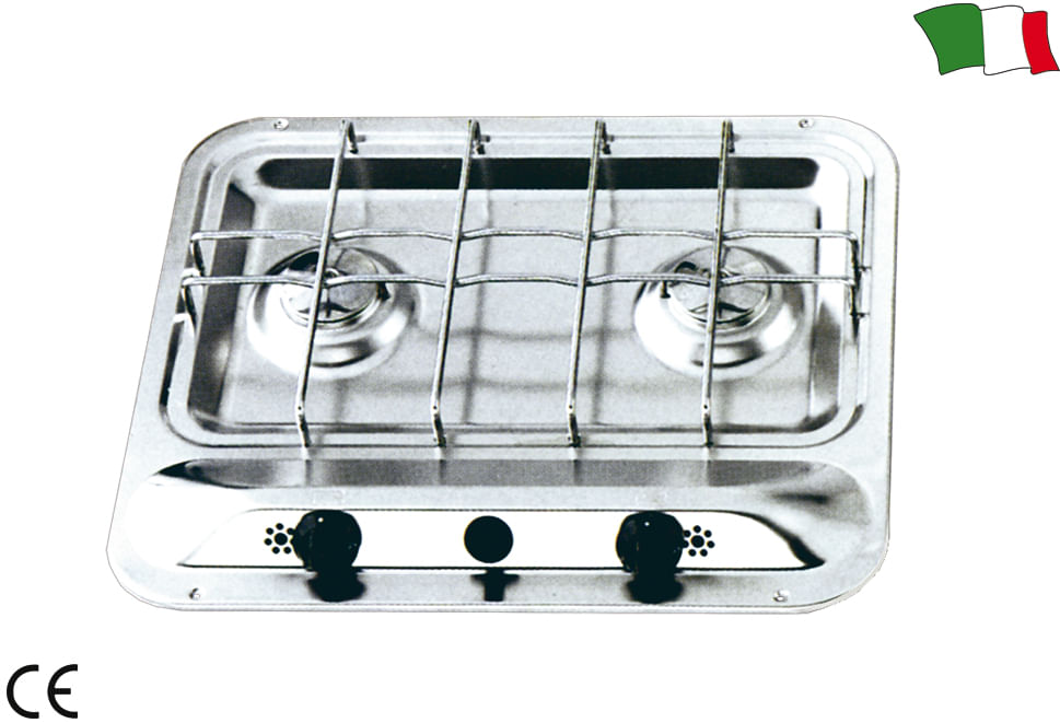 Aragaz cu montare ingropata din inox