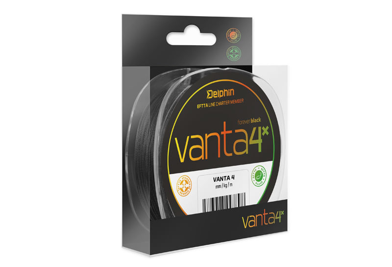 Fir Textil Delphin Vanta 4 Negru 117-300m