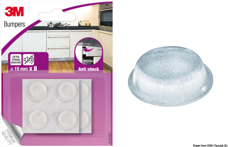 Butoni bumpon bumpers 3M