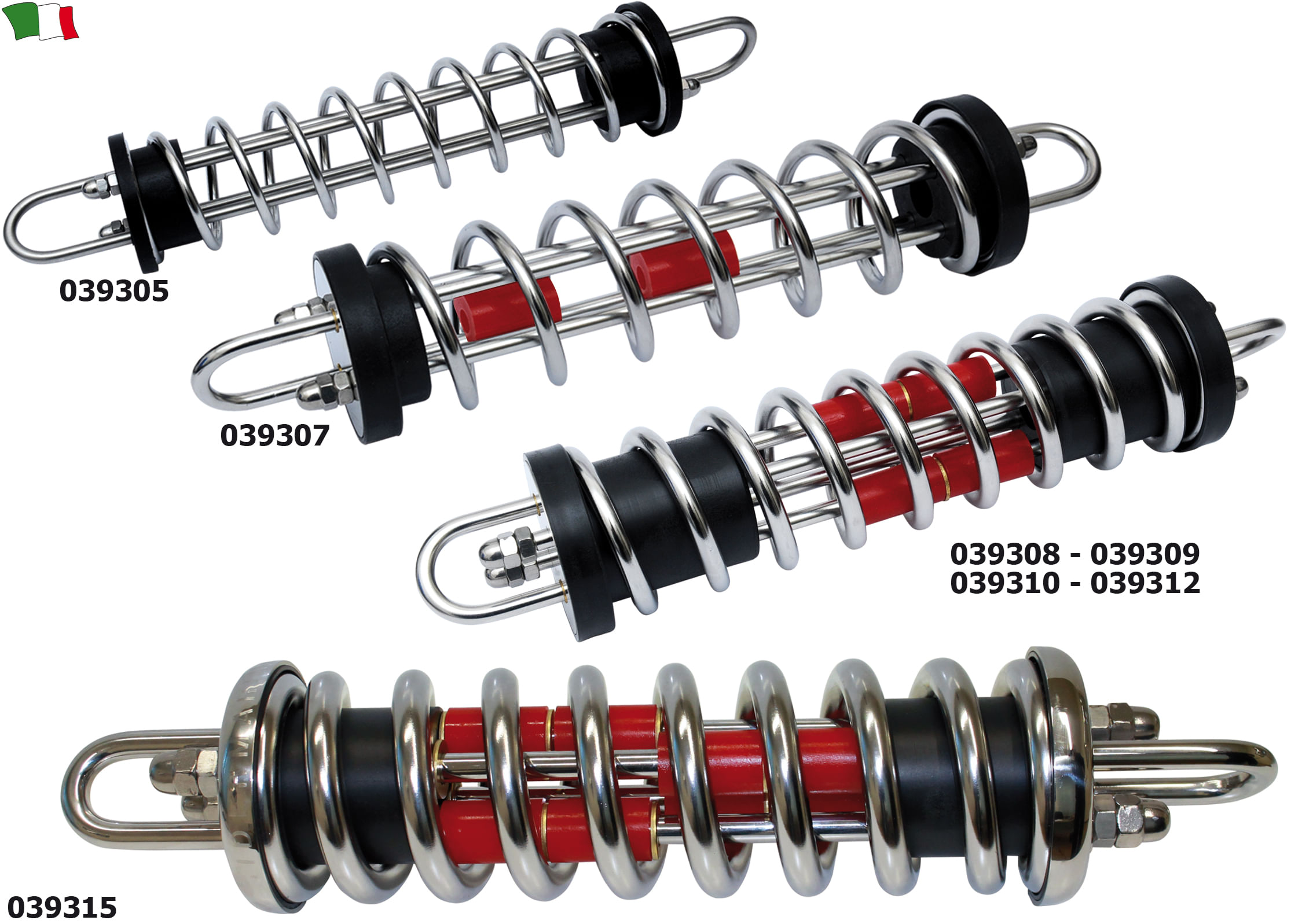 Arcuri ancorare inox mollaflex