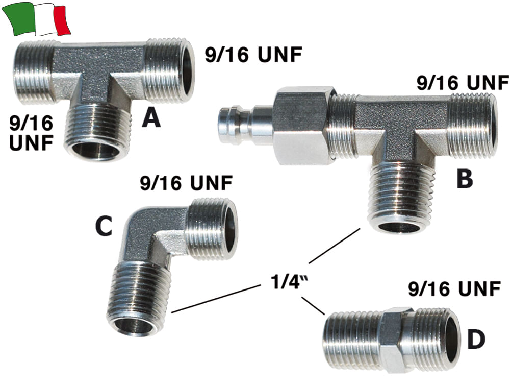 Racord timona hidraulica