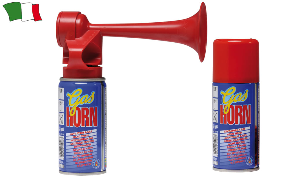 Claxon cu gaz propelant neinflamabil