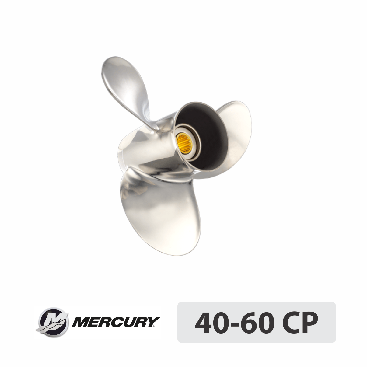 Elice Mercury-Mariner 40-60 CP Solas 3 Pale Inox