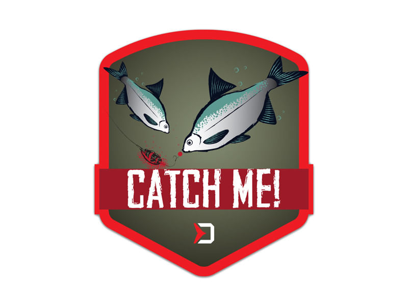 Sticker Delphin Catch Me Feeder