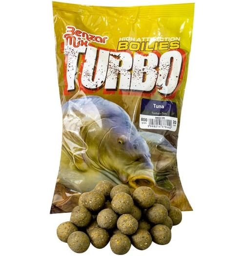 Boilies Benzar Mix Turbo Boillie Tuna 15 mm 800 gr
